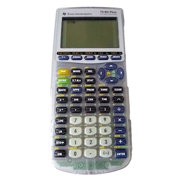 Texas Instruments | Other | Texas Instruments Ti83 Plus Silver Edition ...
